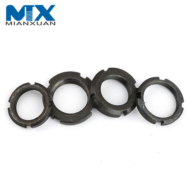 Stainless Steel Slotted Bearing Lock Nut DIN981