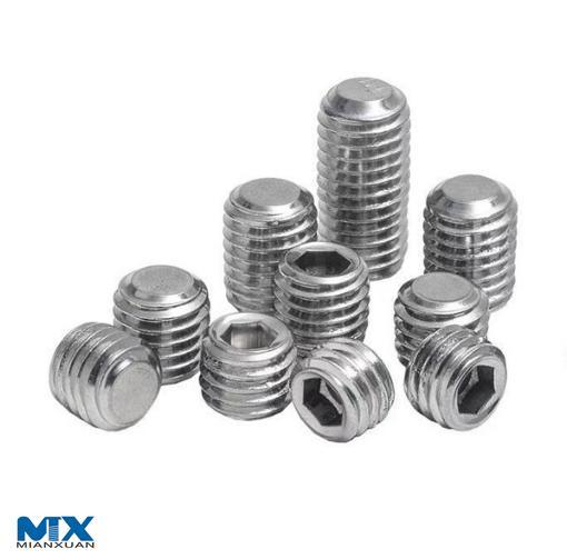 Hexagon Socket Set Screws with Flat Point