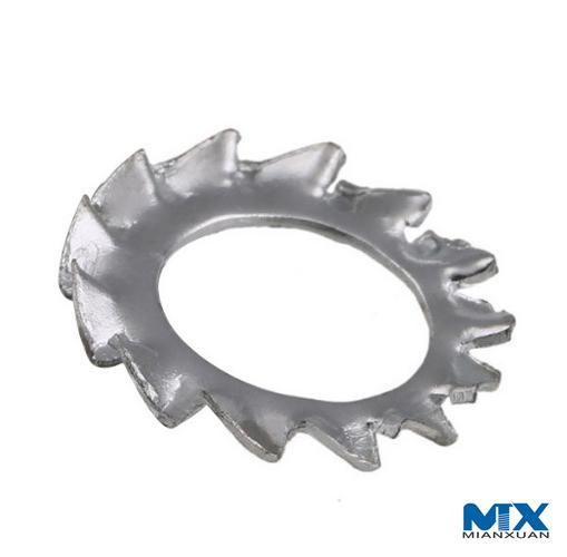Steel Serrated Lock Washers with External Teeth