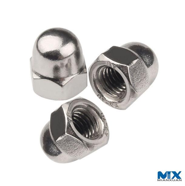Stainless Steel Dome Head Nuts