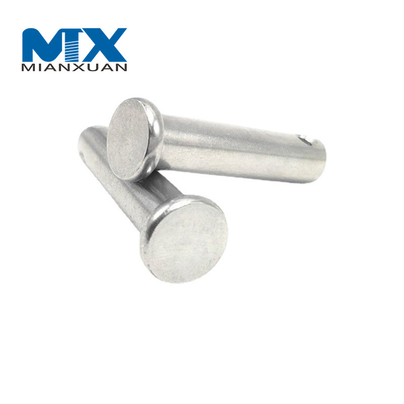 Flat Head Clevis Lock DIN1444 Cylindrical Pin Clevis Pins with Head