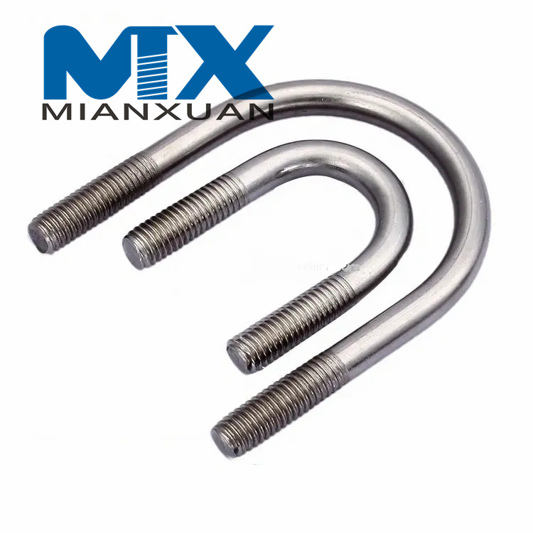Carbon Steel Zinc Plated Galvanized Iron DIN3570 U Bolt Carbon Steel Zinc Plated Galvanized Iron DIN3570 U Bolt