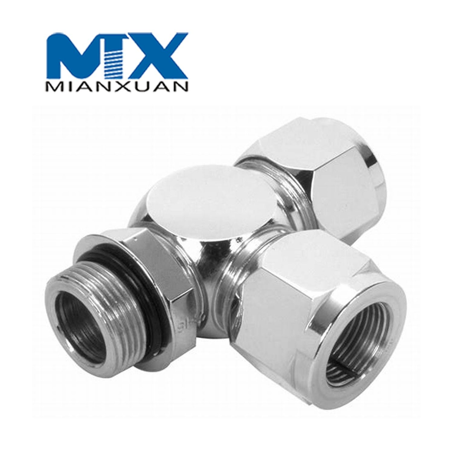 Stainless Steel Compression Connector Straight Union Tube Fittings with ...