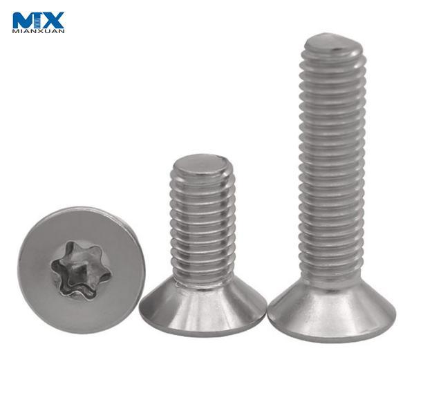 Hexalobular Socket Countersunk Flat Head Screws