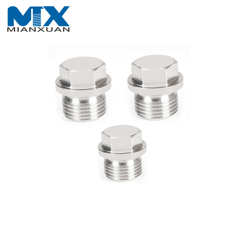 DIN 5586 Locking Screws with Collar and Vent for Compressed Air Equipment in Rail Vehicles