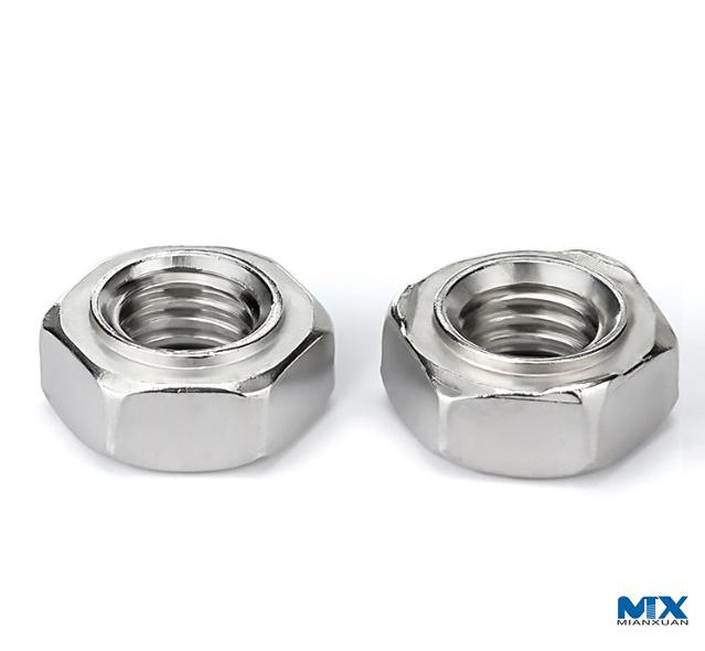 Stainless Steel Hex Welded Nuts