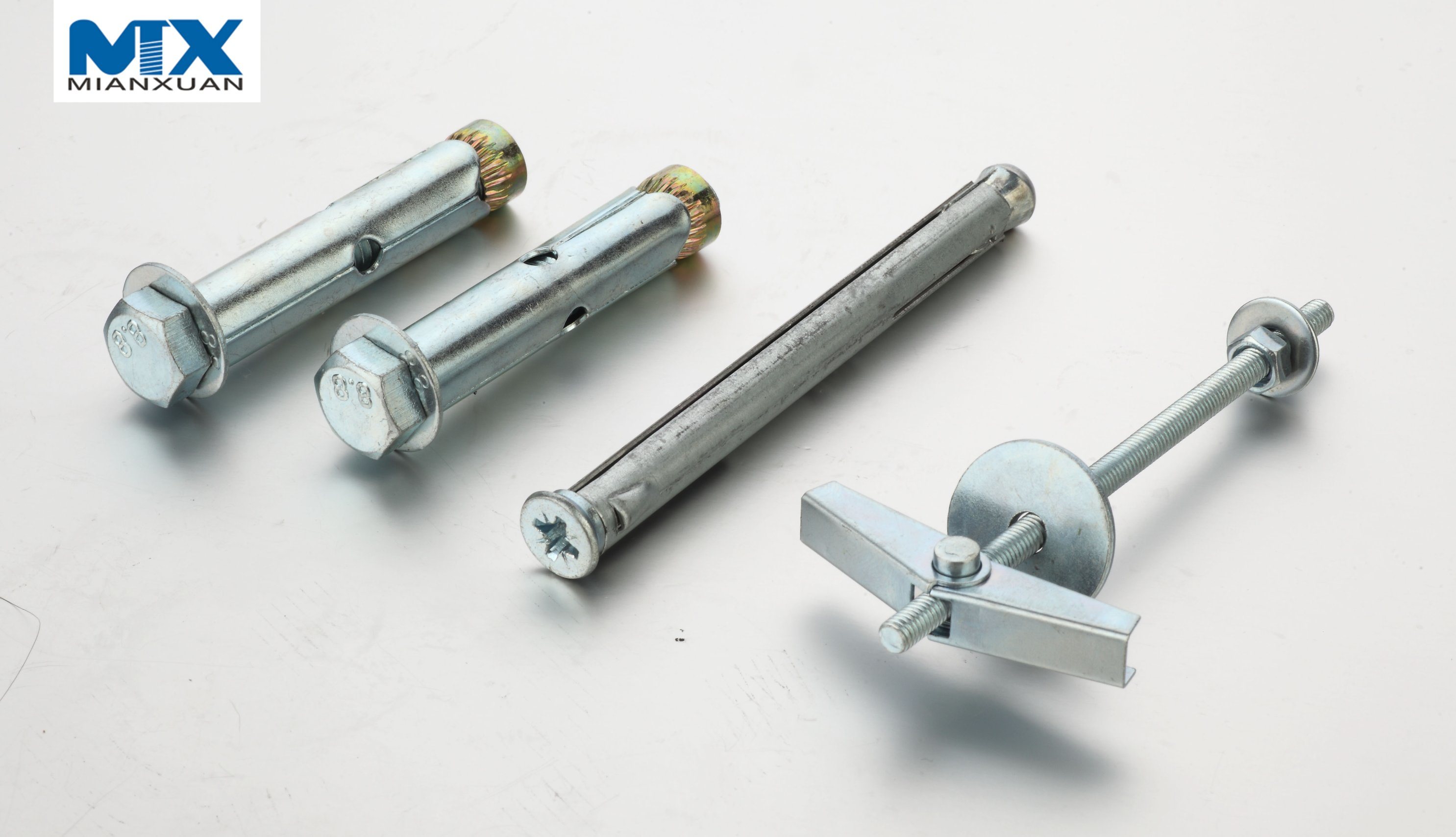 Screw Type Expansion Anchor Bolts Wedge Anchor