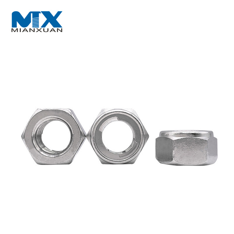 DIN980m All Metal Insert Prevailing Torque Type Hexagon Self Lock Nuts