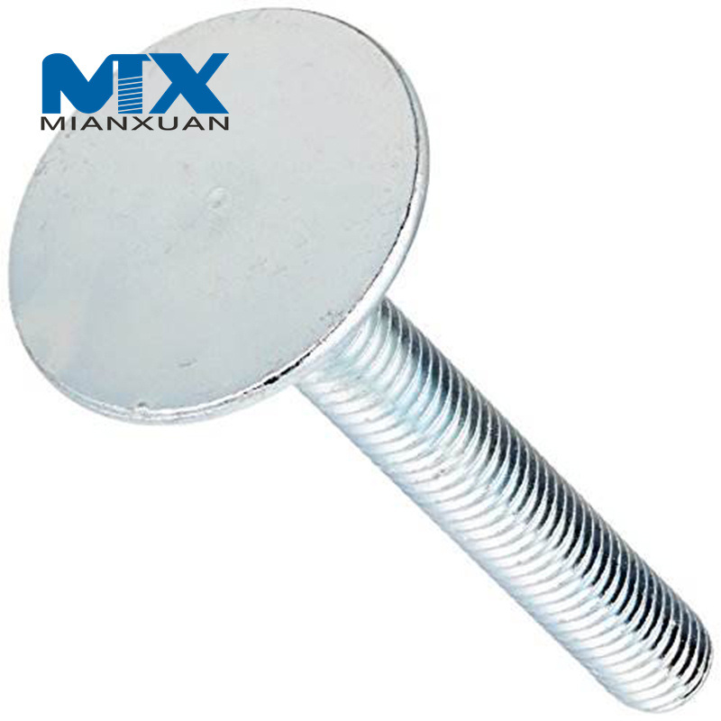 Grade 2 Plain Finish Fanged Head Elevator Bolt