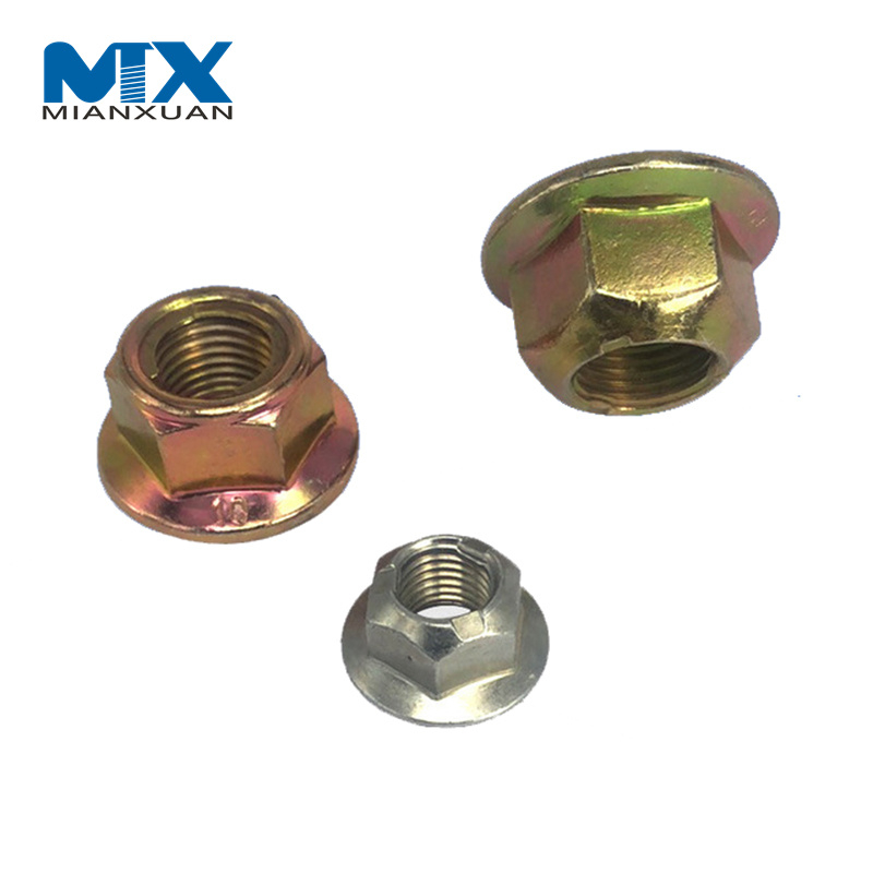 DIN6927 Prevailing Torque Type All-Metal Hexagon Nuts with Flange