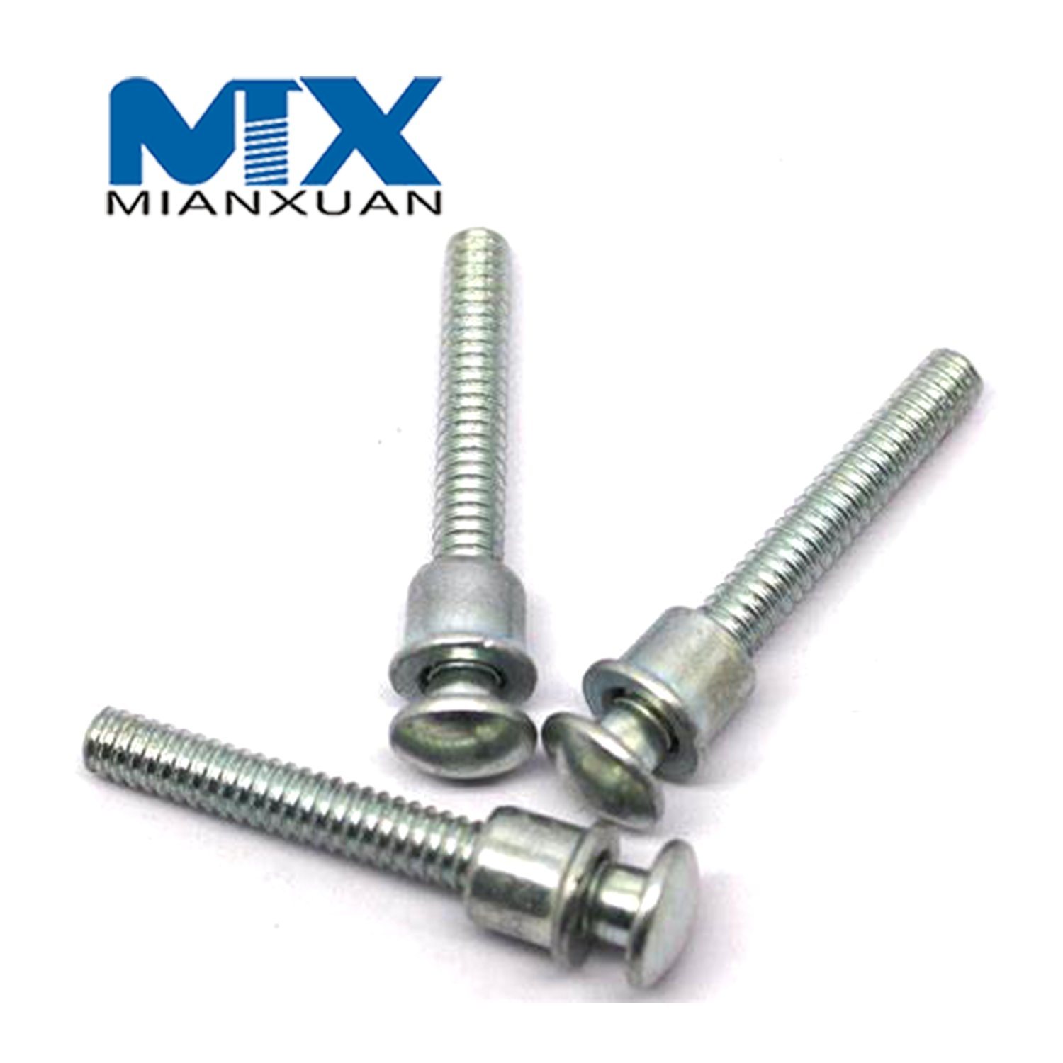 Carbon Steel All Size Semi-Circular Head Lock Bolt Magna-Grip Never ...