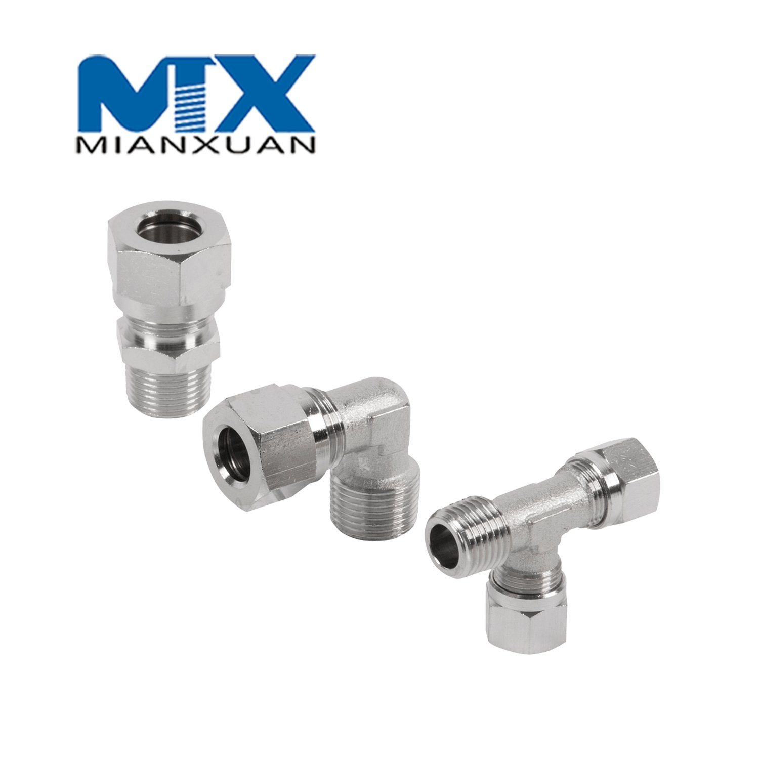 Fastener Hydraulic Fitting Adapter for High Pressure Hose