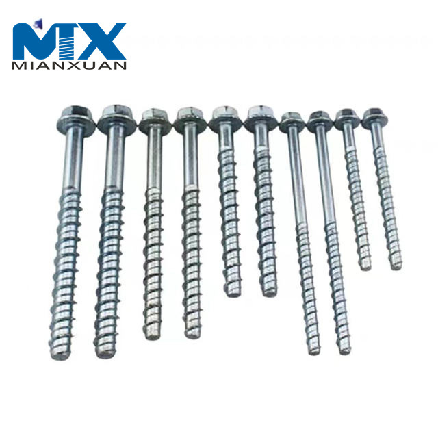 Hex Flange Head Galvanized Concrete Masonry Screw Concrete Masonry ...