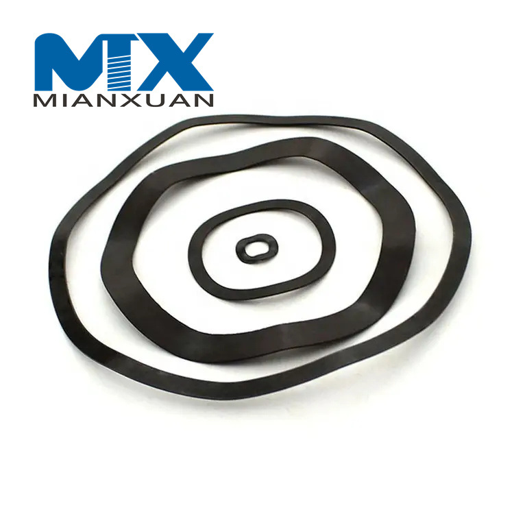 Spring Steel Black Oxidation Wave Washer