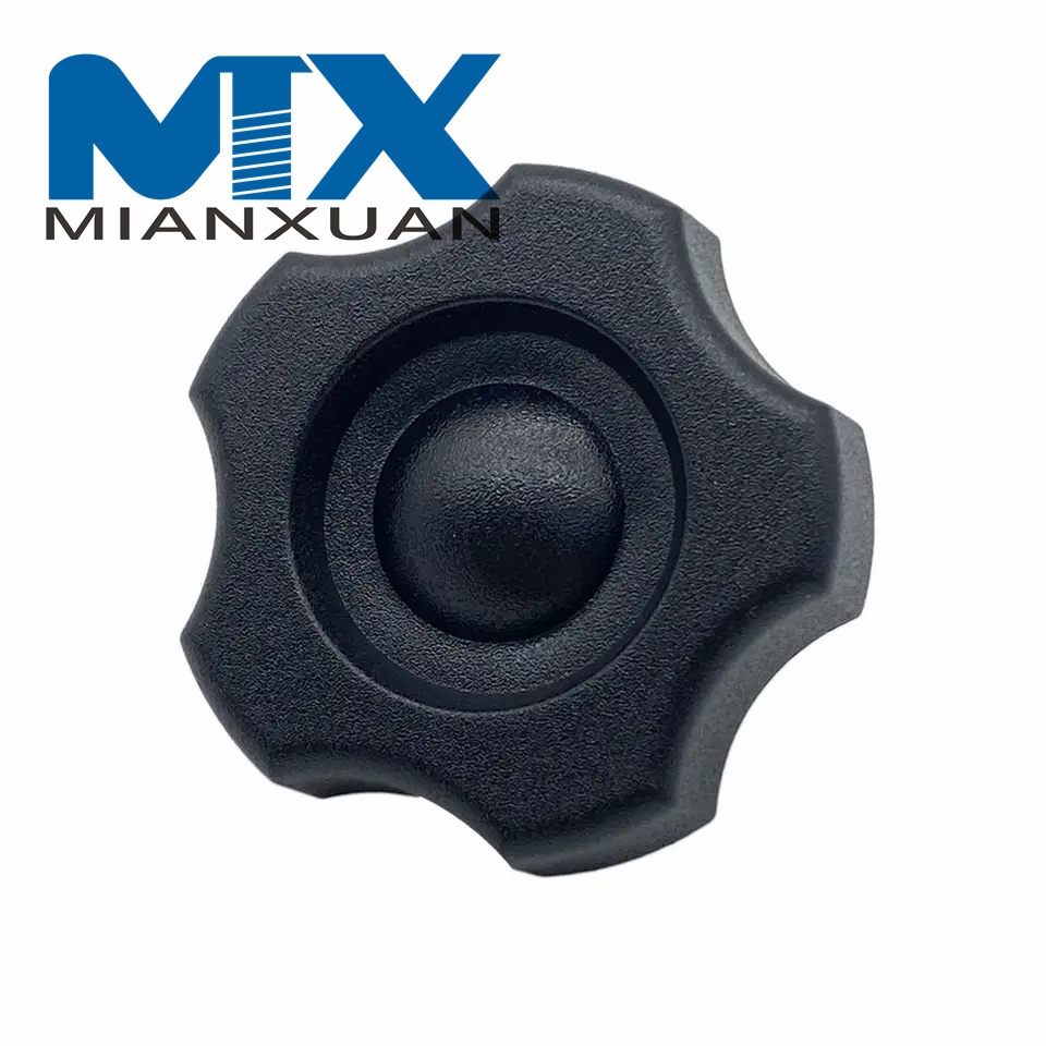 Star Knob Knurled Thumb Nut with Handle Plastic