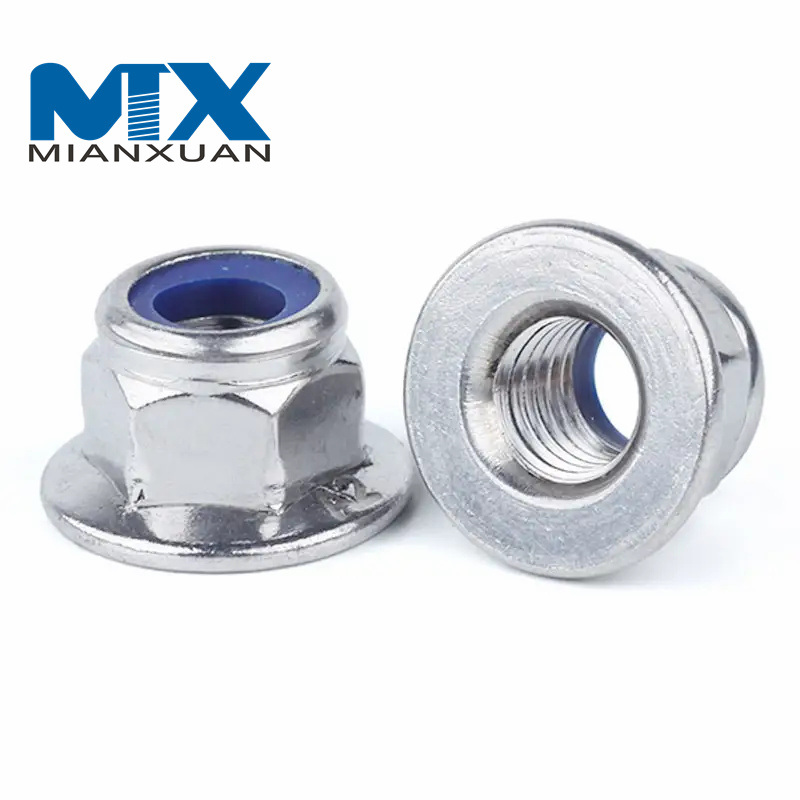 Hexagon Flange Nylon Lock Nut