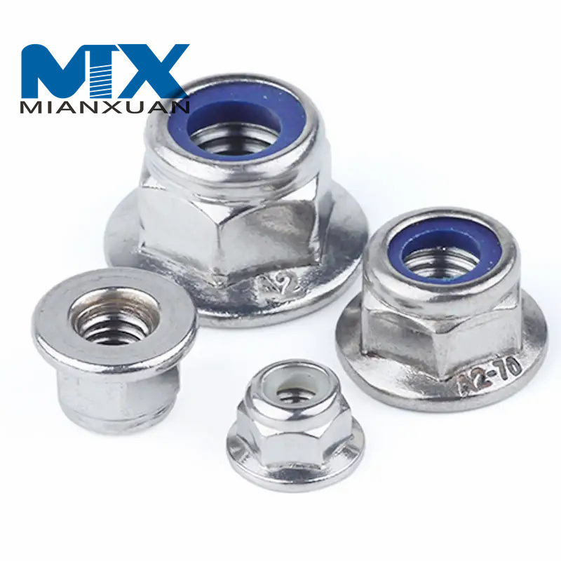 Hexagon Flange Nylon Lock Nut