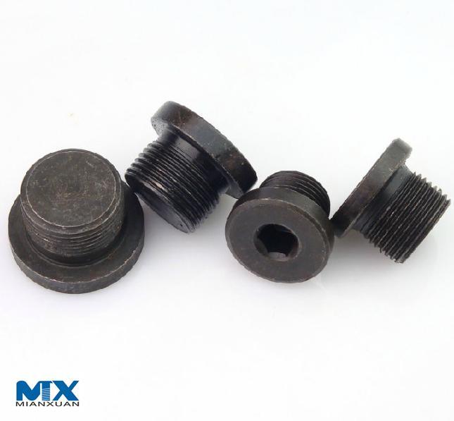 Internal Drive Screw Plugs with Collar - Cylindrical Thread