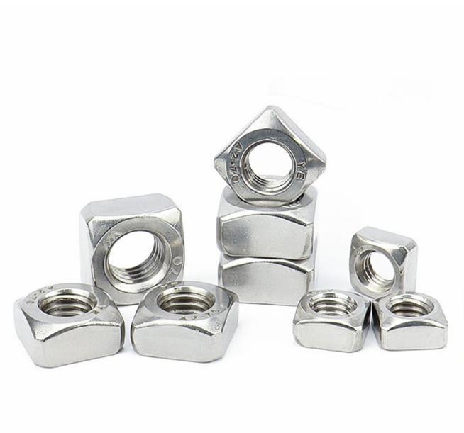 Stainless Steel Square Nuts Inch Series
