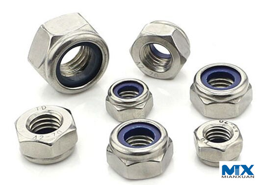 Prevailing Torque Type Hexagon Nuts with Non-Metallic Insert