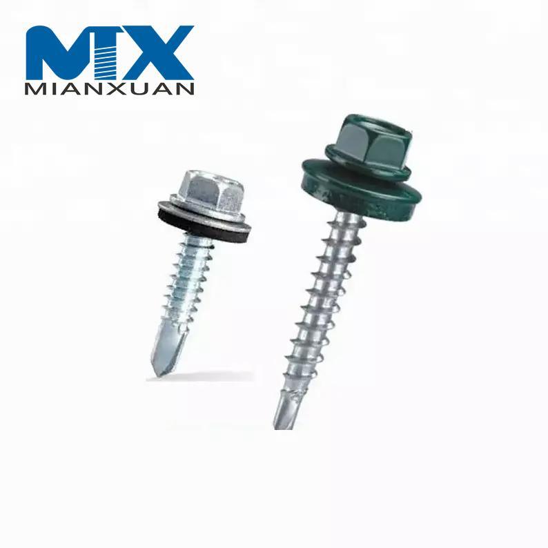 Stainless Steel Hexagon Flange Head Self Drilling Screw