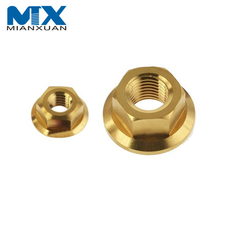 Wheel Hub Nuts DIN 74361 Hexagon Lock Lug Spherical Nuts with Flange