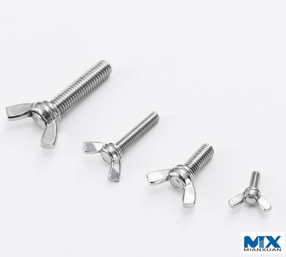 Stainless Steel Wing Bolts Round Type